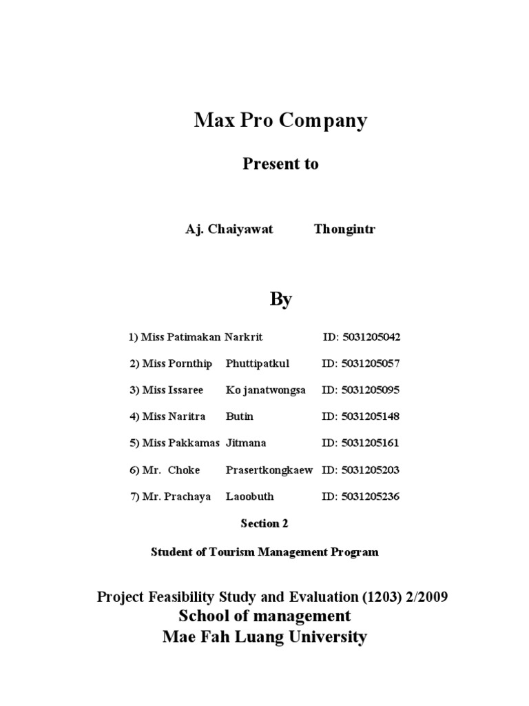 Max Pro Express Car Care Project Overview | PDF | Car | Feasibility Study