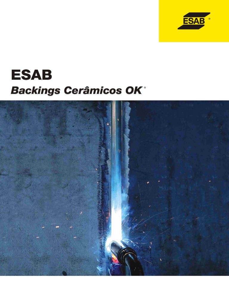 Backing Ceramico ESAB | PDF | Qualidade (negócios) | Science