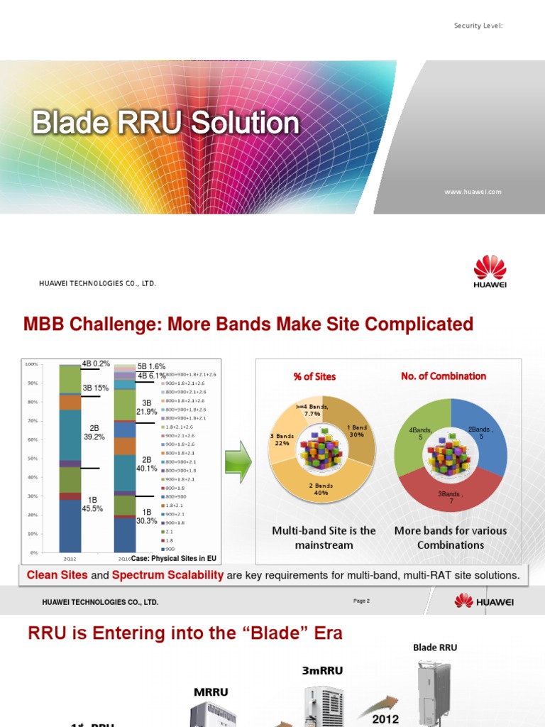 Blade RRU Site Solution | PDF | Telecommunications | Electrical Engineering