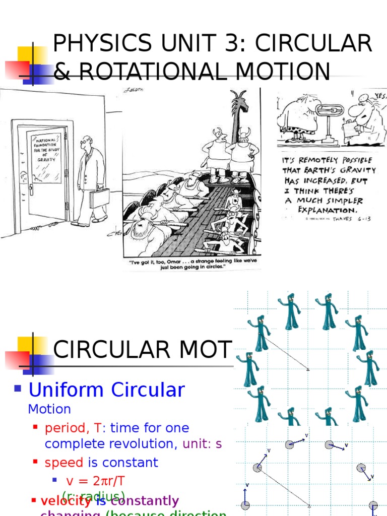 IB Gravity and Circular Motion | PDF | Rotation Around A Fixed Axis ...