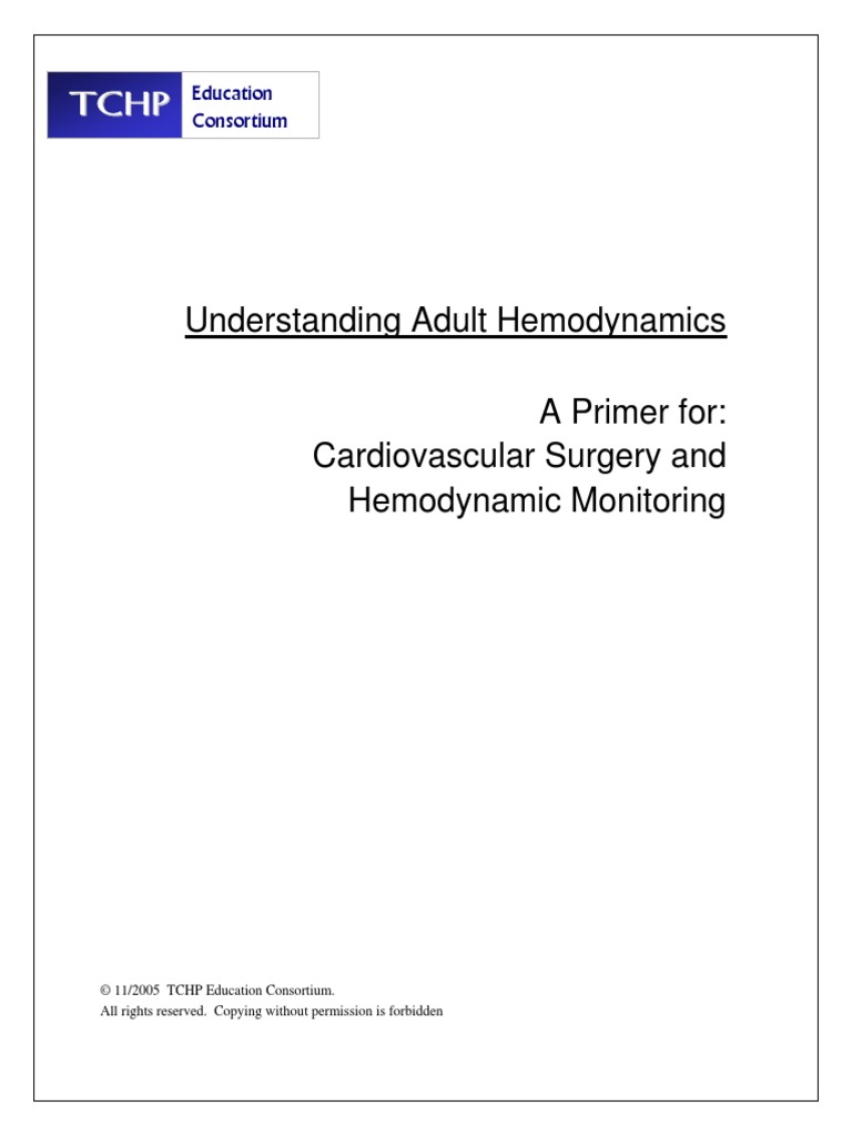 Understanding Hemodynamics | PDF | Vasodilation | Heart