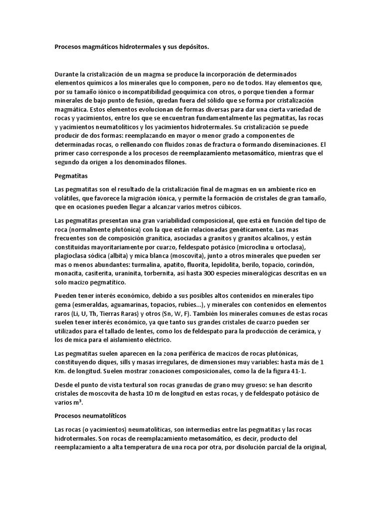 Yacimientos PDF | PDF