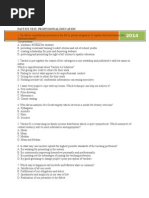 Actual Board Profed 2022 | PDF | Teaching Method | Learning