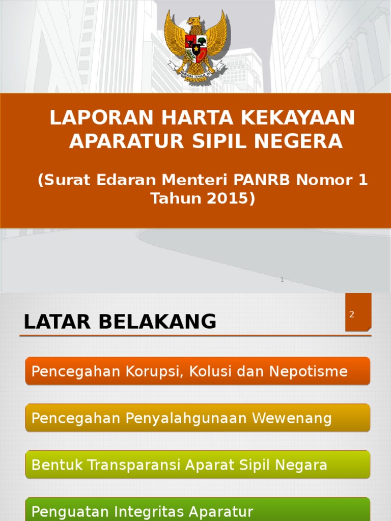Sosialisasi LHKASN | PDF