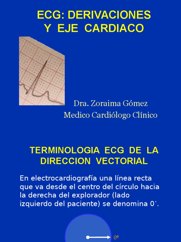 Ejes y Derivaciones en ECG | PDF | Electrocardiografia | Corazón