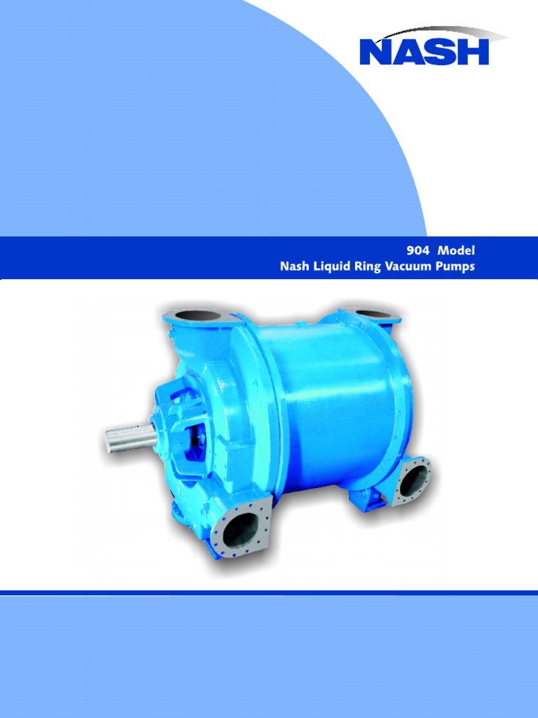 Vacuum Pump NASH 904 - Ing | PDF