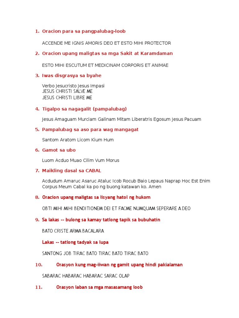 Iba't-Ibang Orasyon | PDF | Deities | Religious Faiths