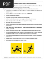 Uputstvo Za Bezbedan Rad U Magacinu | PDF