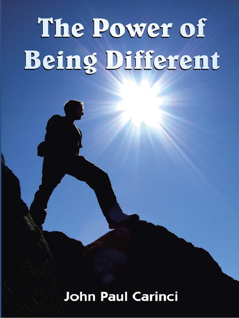 The Power of Being Different | PDF | Razor | Invention