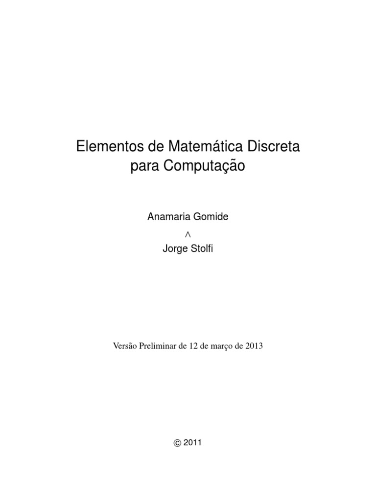 Matemática Discreta completa | Axioma | Conjunto (Matemática)