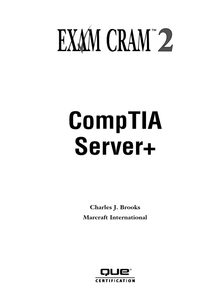 CompTIA Server+ (SK0-002) Study Guide | PDF | Backup | Test (Assessment)