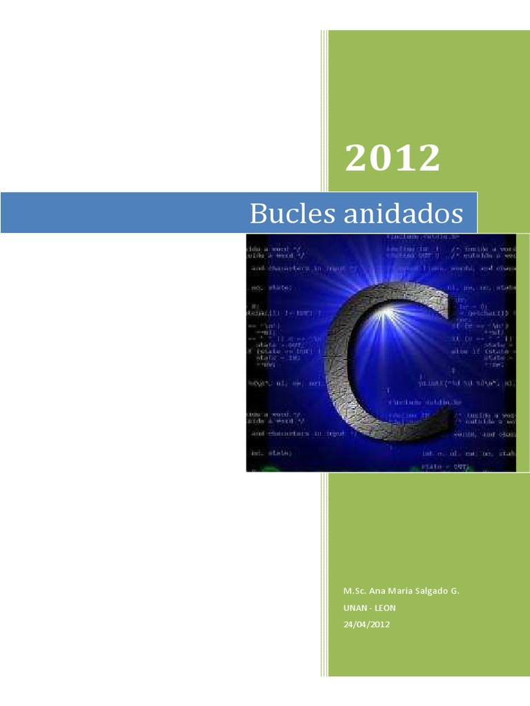 Bucles Anidados 2012 C++ | PDF | Tecnología
