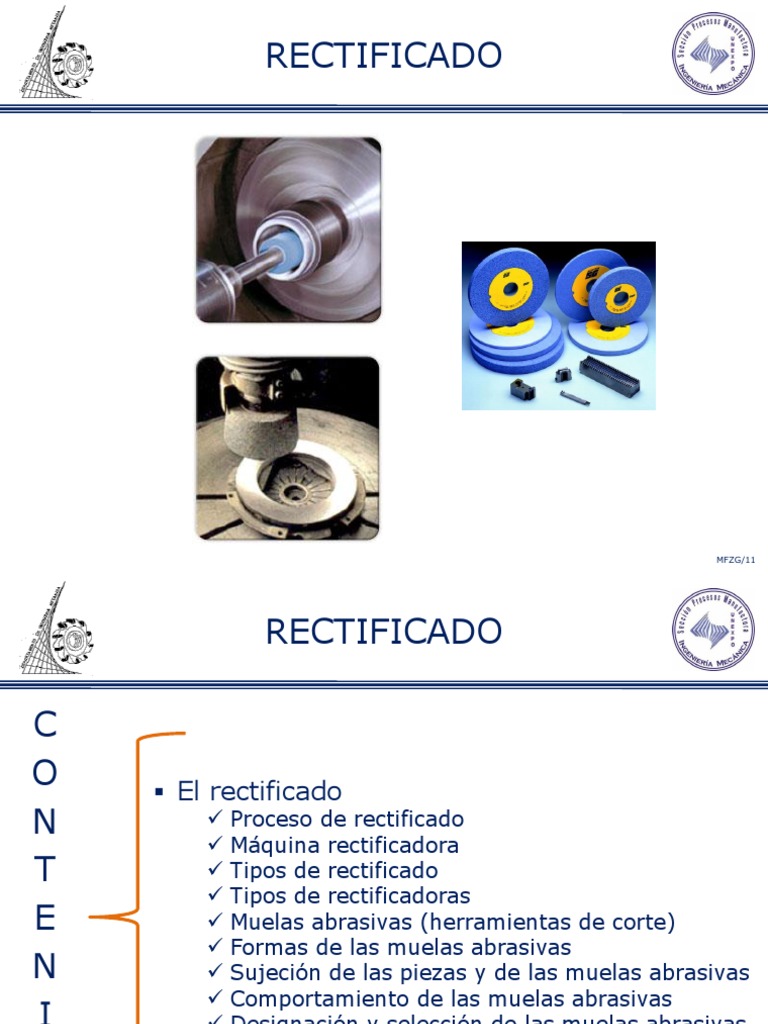 Rectificado PDF | PDF | Rectificado (corte abrasivo) | Aluminio
