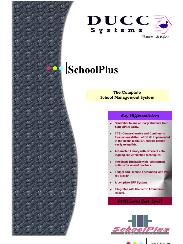 Schoolplus: at The Lowest Cost Ever!! | PDF | Databases | Information ...