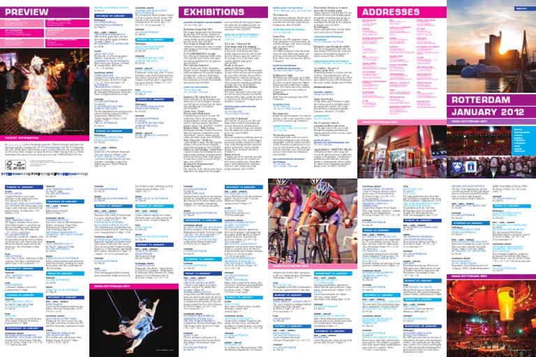 Monthly Events Calendar | PDF | Orchestras | Quartet