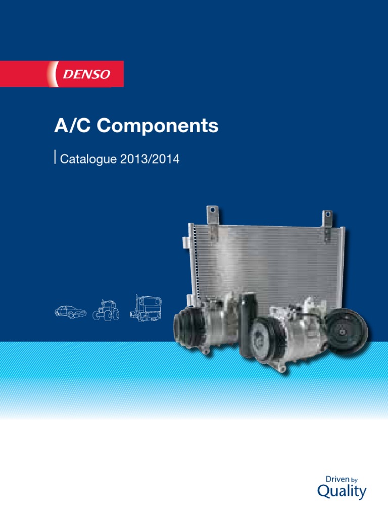 DENSO A/C Components | PDF | Air Conditioning | Home Appliance