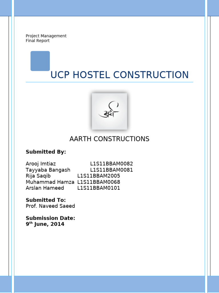 Project Management Report | PDF | Project Management | Industries