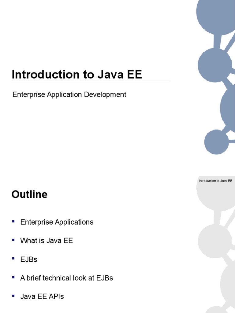 Ead Lecture12 Introduction To Java Ee Pdf Enterprise Java Beans Java Servlet 