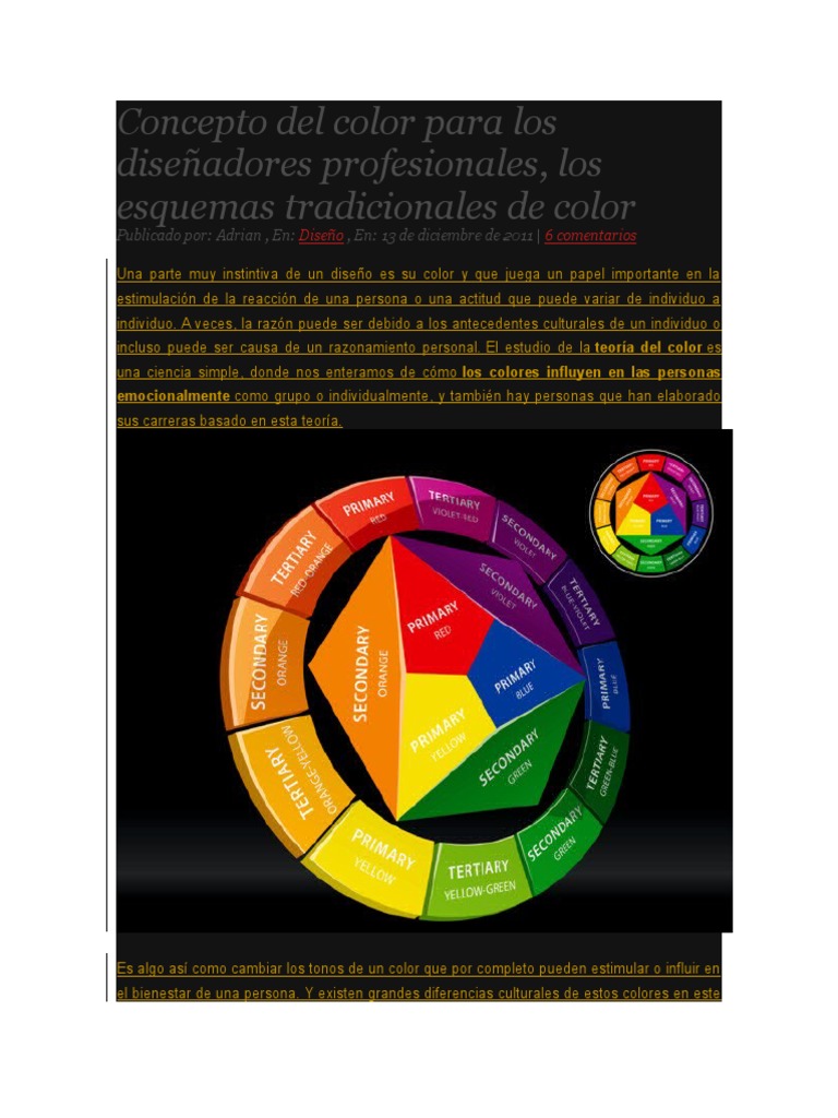 Concepto Del Color | PDF
