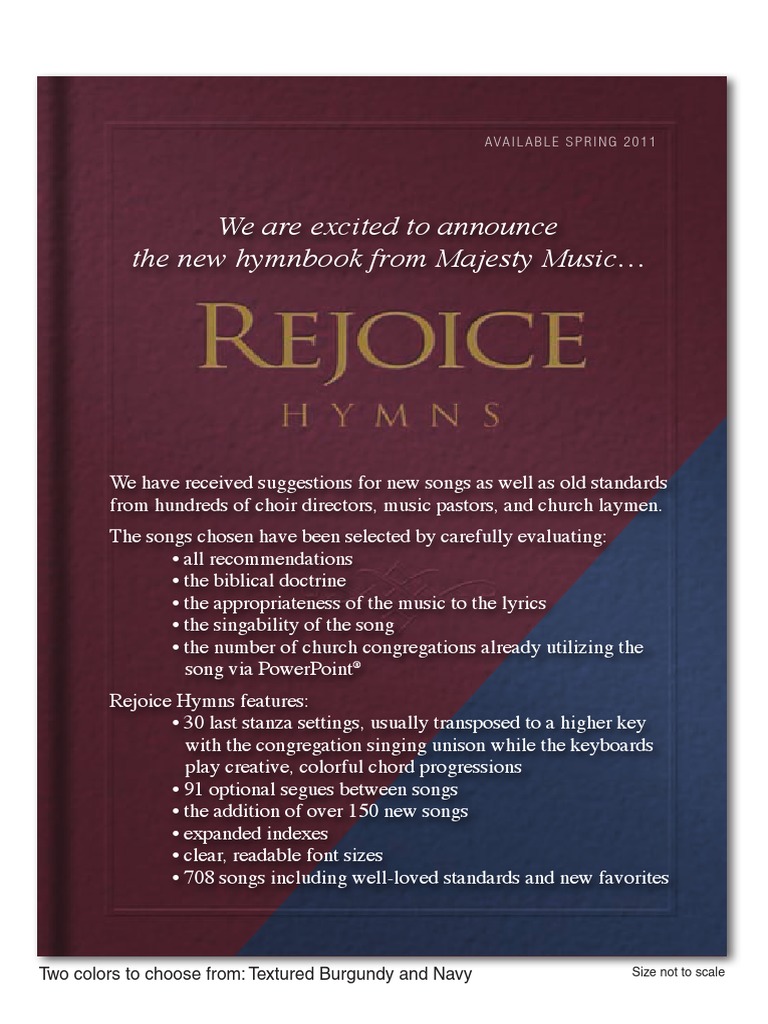 Rejoice Hymns Song List | Jesus | Theology