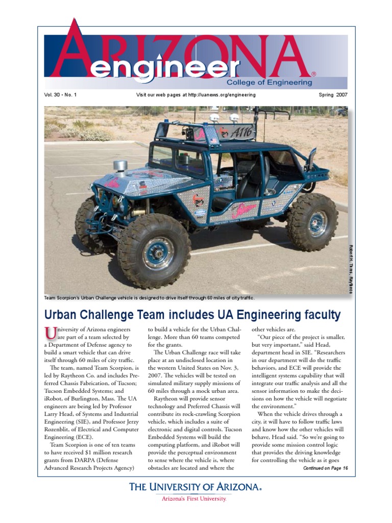 Arizona Engineer Spring 2007 | PDF | Mining | Integrated Circuit