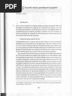 Desarrollo Mental y Aprendizaje de La Geografía-Michael C. Naish | PDF