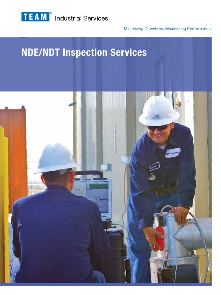 NDE NDT Inspection Brochure | PDF | Nondestructive Testing | Applied ...