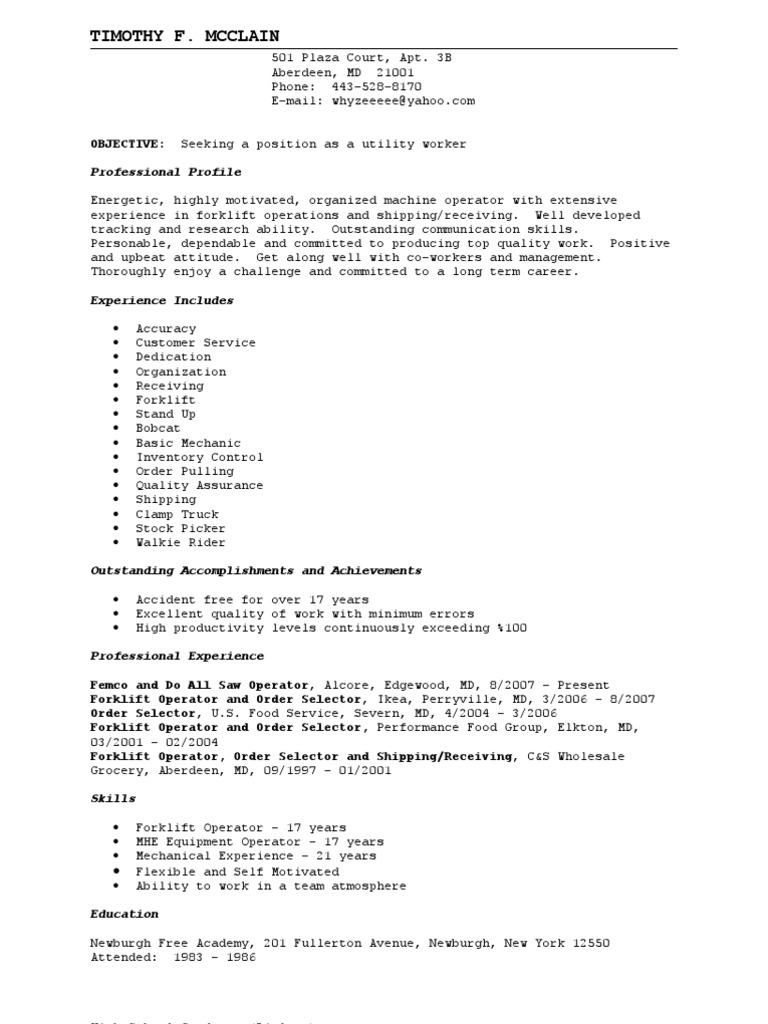 Tim's Resume | PDF | Technology & Engineering