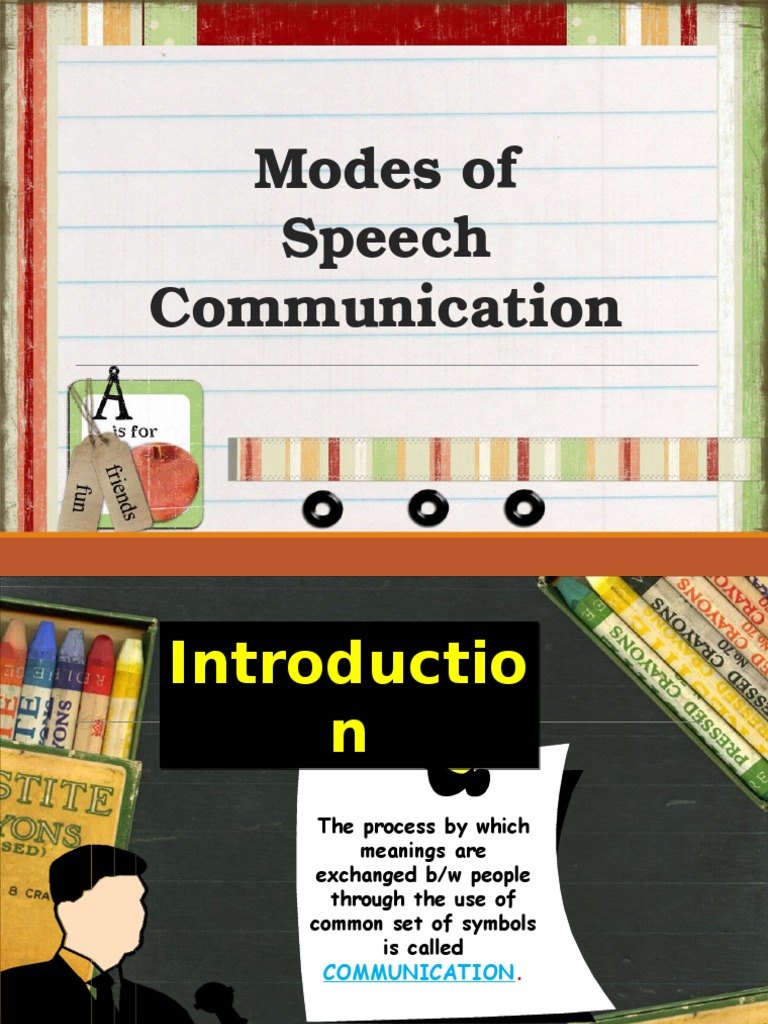 Speech Communication | PDF | Public Speaking | Nonverbal Communication