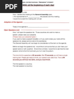 Official FFA Opening and Closing Ceremonies Script | PDF