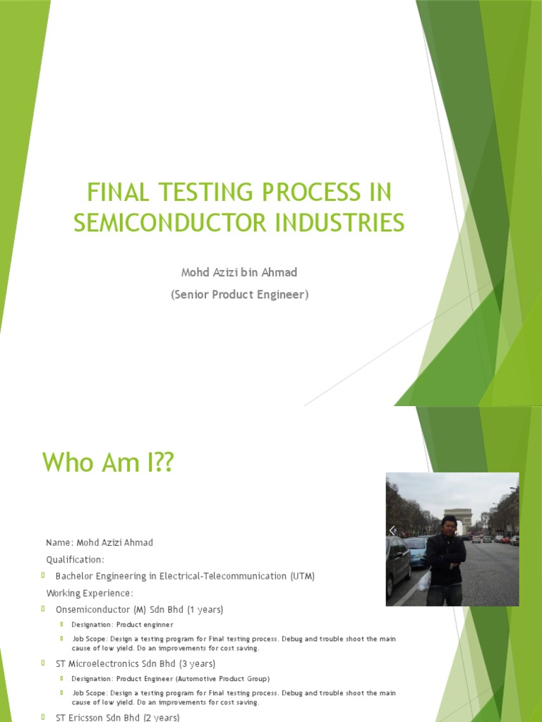 Testing Process | PDF | Wafer (Electronics) | Integrated Circuit