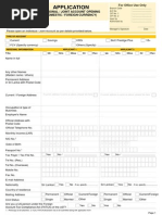 BOC Account Opening Application Form | PDF | Transaction Account | Cheque