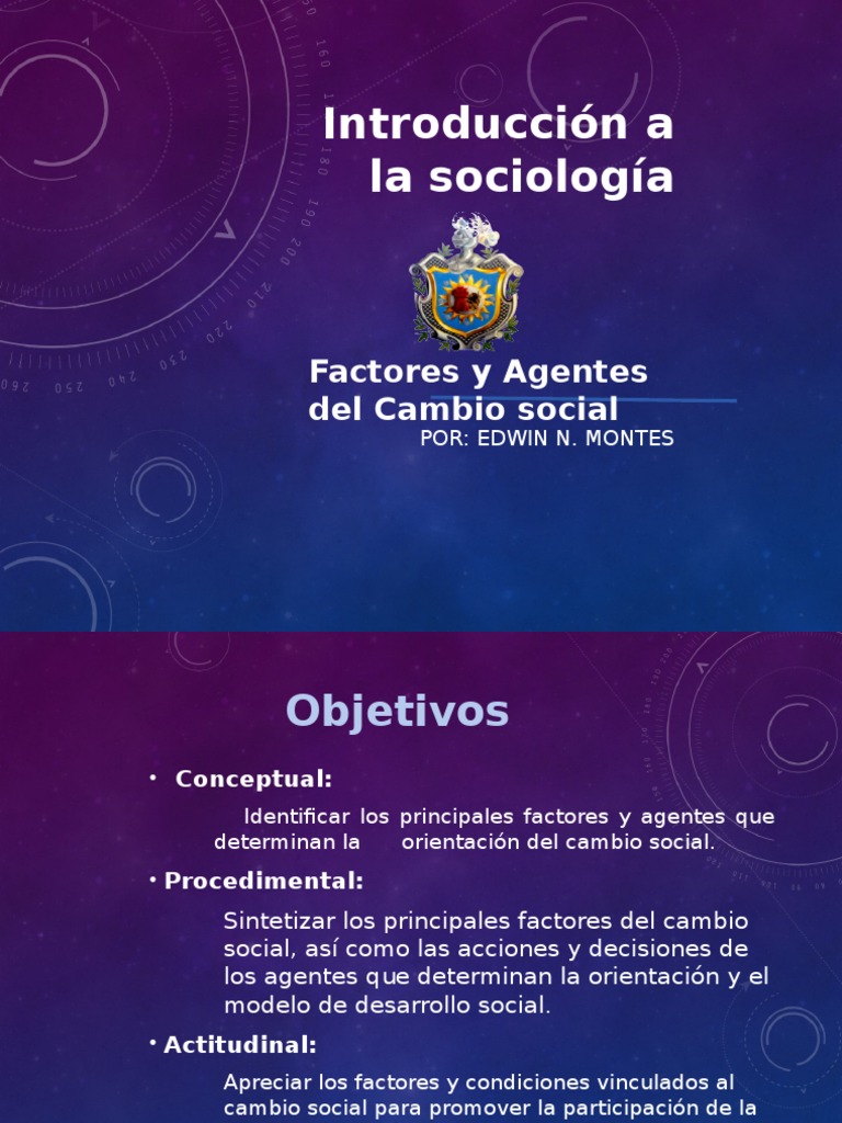 Factores Del Cambio Social Pdf Sociedad Población