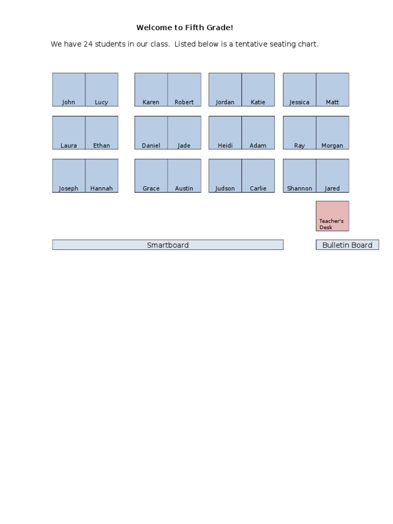Seating Chart | PDF