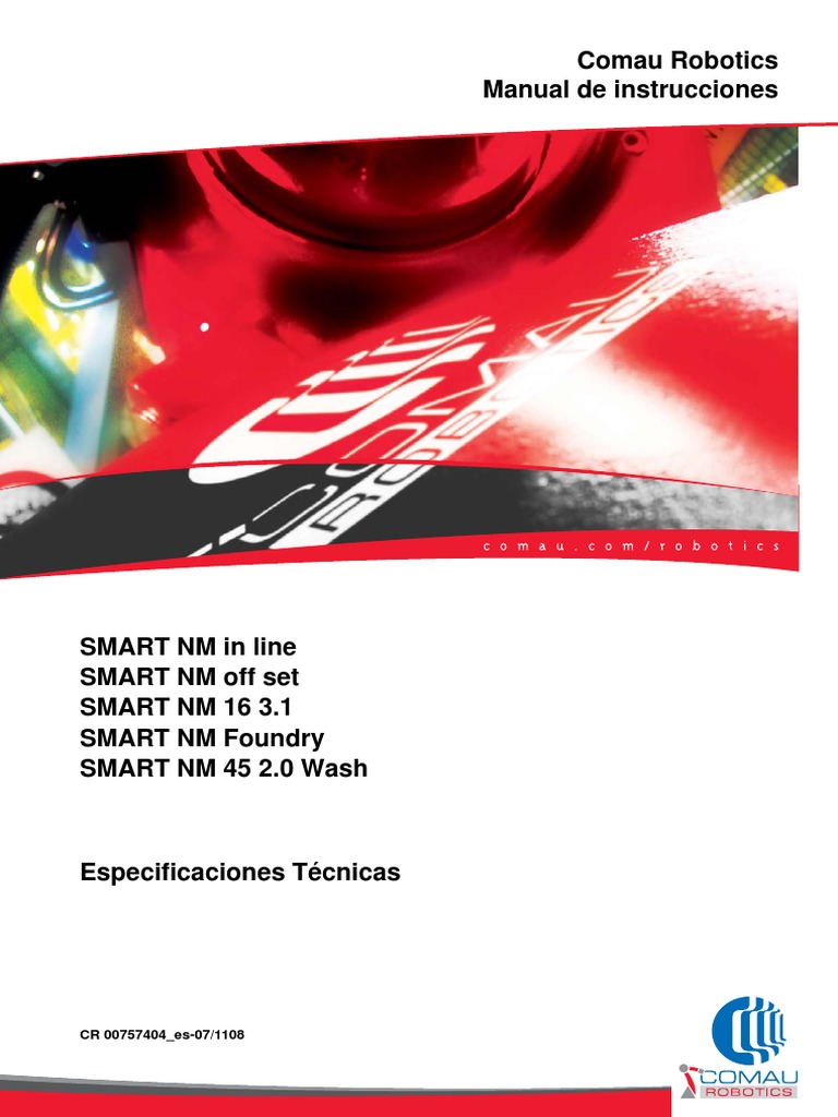 Manual Robot Comau | PDF | Robot | Robótica