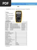 Digitech QM1529 Multimeter Manual | PDF