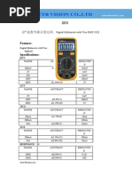 Digitech QM1529 Multimeter Manual | PDF