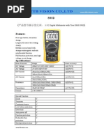 Digitech QM1529 Multimeter Manual | PDF