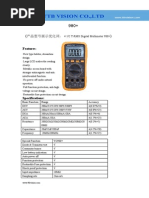 Digitech QM1529 Multimeter Manual | PDF