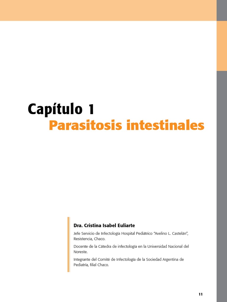 Parasitosis Intestinales | PDF | Diarrea | Heces