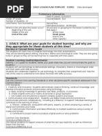 UDL Lesson Plan Template | PDF | Learning | Lesson Plan