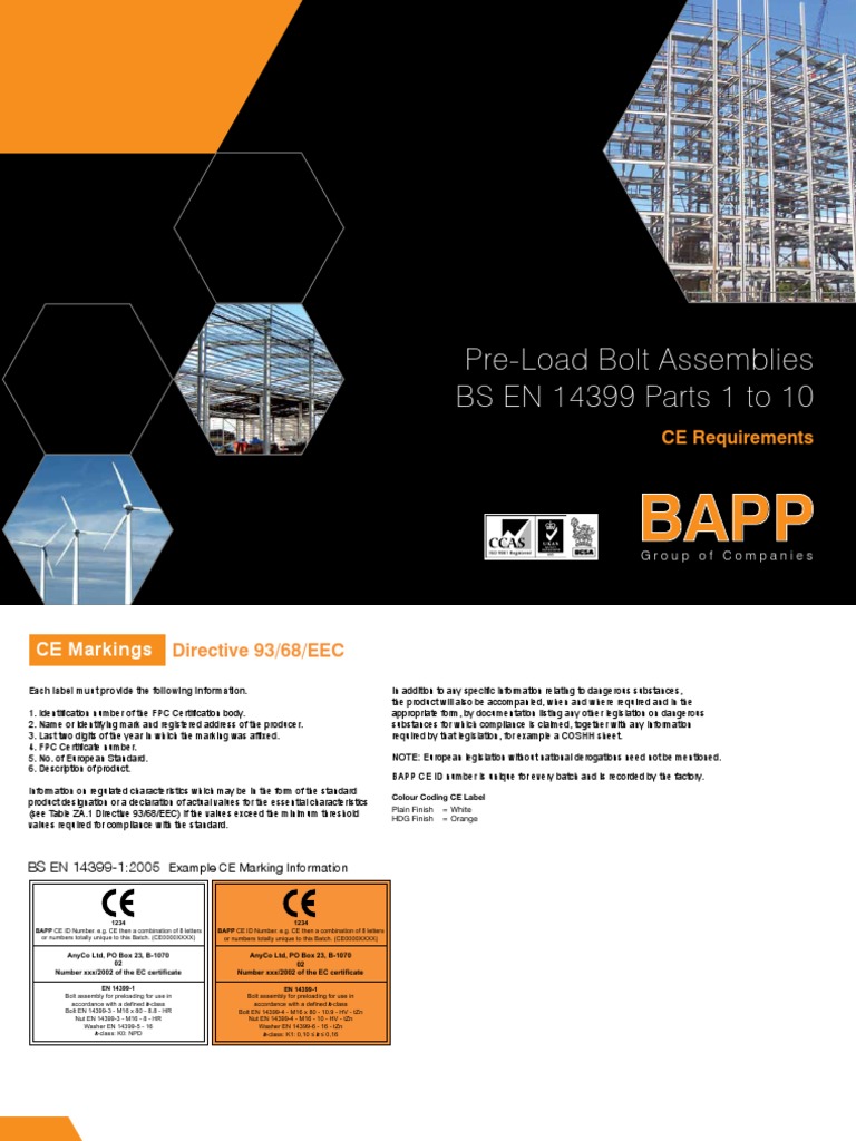 Update Bs en 14399 Parts 1 To 10 | PDF | Safety | Business