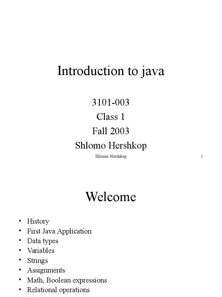 Java 2 | PDF | Java (Programming Language) | Data Type
