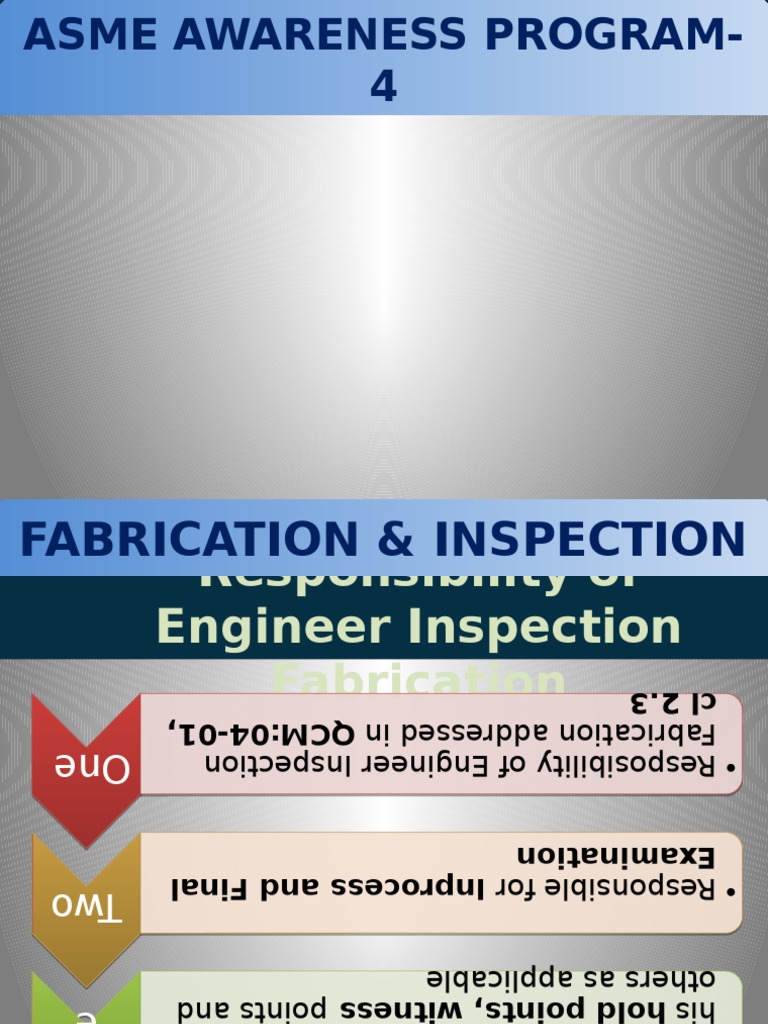 ASME Awareness Program - 5 | PDF | Welding | Construction
