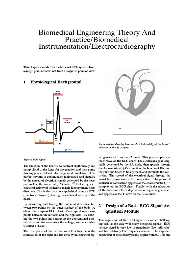 Biomedical Engineering Theory and Practice-Biomedical Instrumentation ...