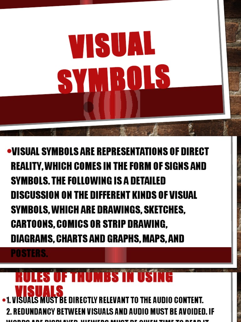 Visual Symbols | PDF | Map | Chart