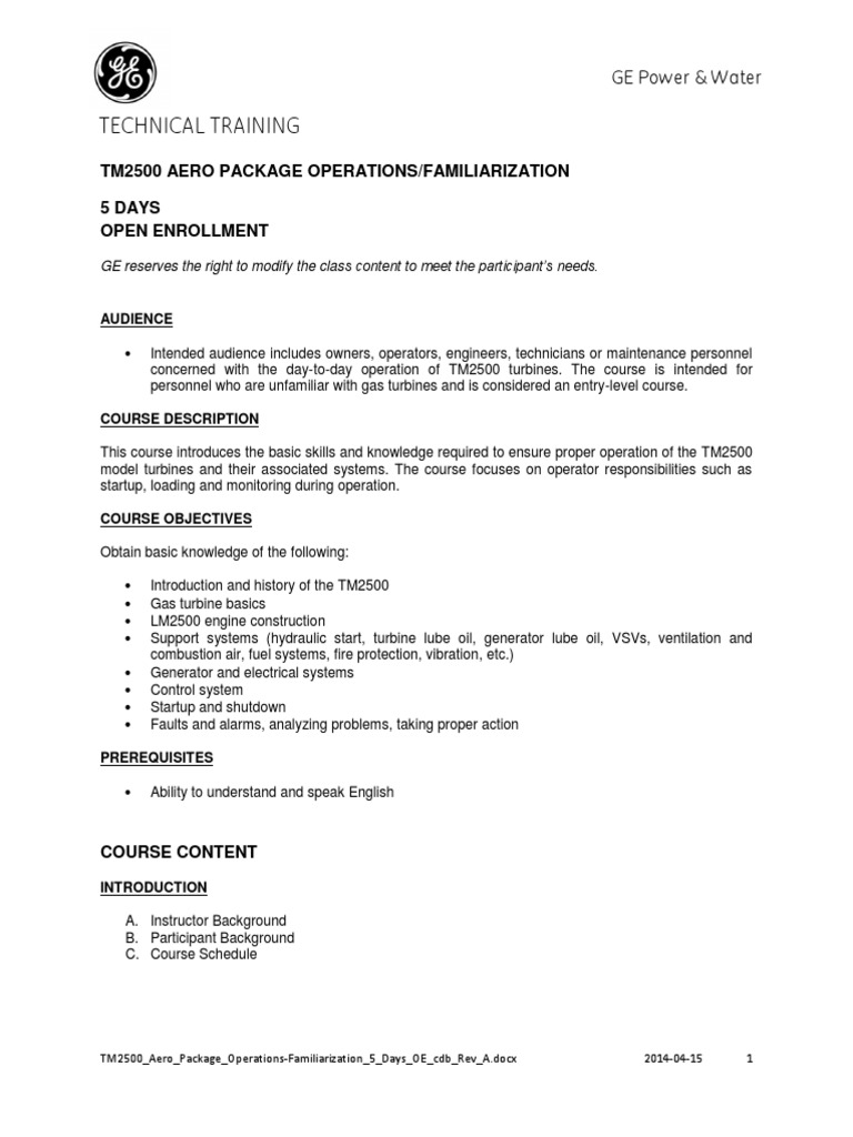 TM2500 Operations Training Course | PDF | Technology & Engineering
