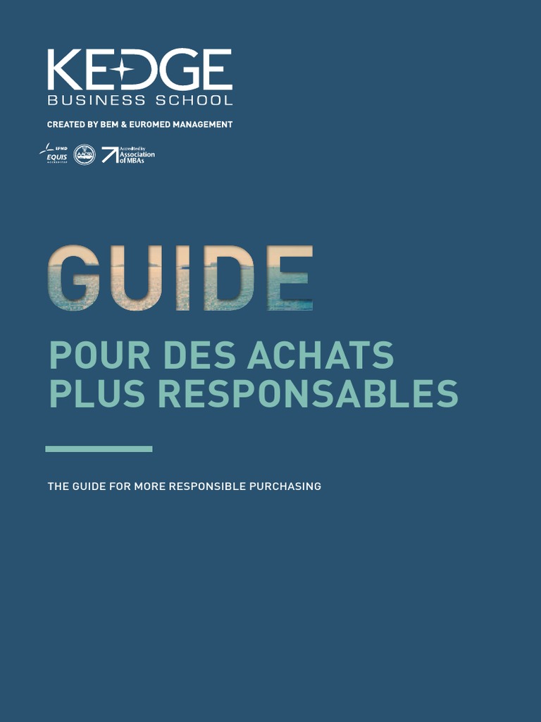 Guide Des Achats Responsables | PDF | Responsabilité sociétale des ...