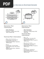 Body Control Module Pinouts | PDF | Switch | Electrical Connector