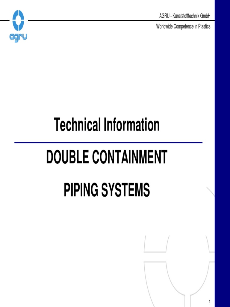 Double Containment E | PDF | Pipe (Fluid Conveyance) | Welding